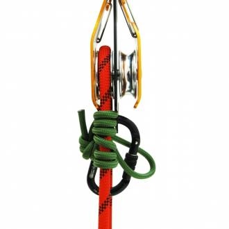 TWIN WIRE 82702OP00KK Openable double sheave aluminum pulley with high ...